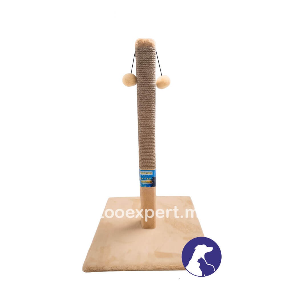 Scratcher cu pompoane „Stâlpul Vesel” | ZooExpert